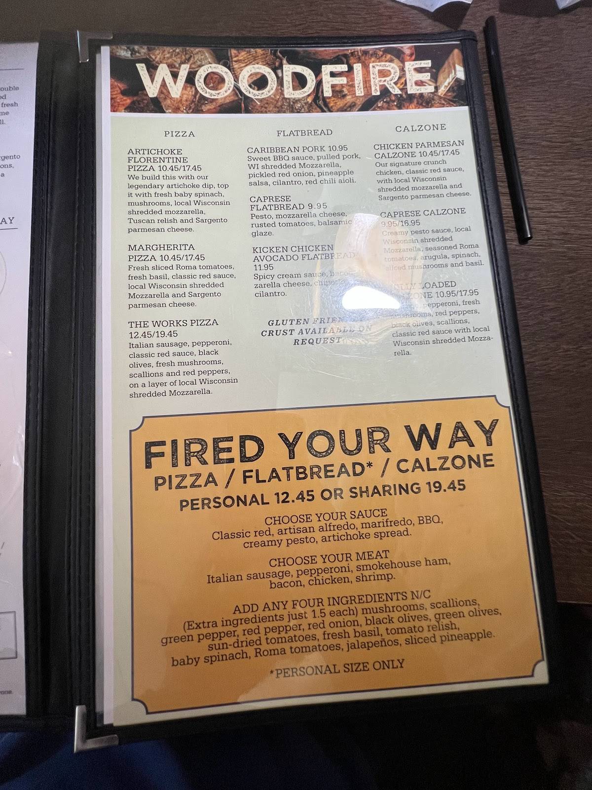 Menu at Chancery Restaurant & Pub, Mequon, N Port Washington Rd