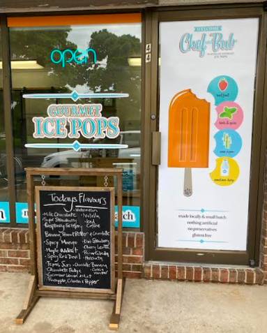 Menu at Chef and Bub Gourmet Ice Pops - Thorold restaurant, Thorold