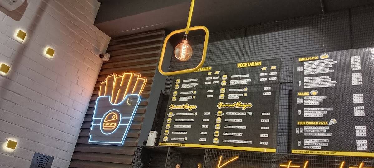 Menu at BurgerMan ECR, Chennai