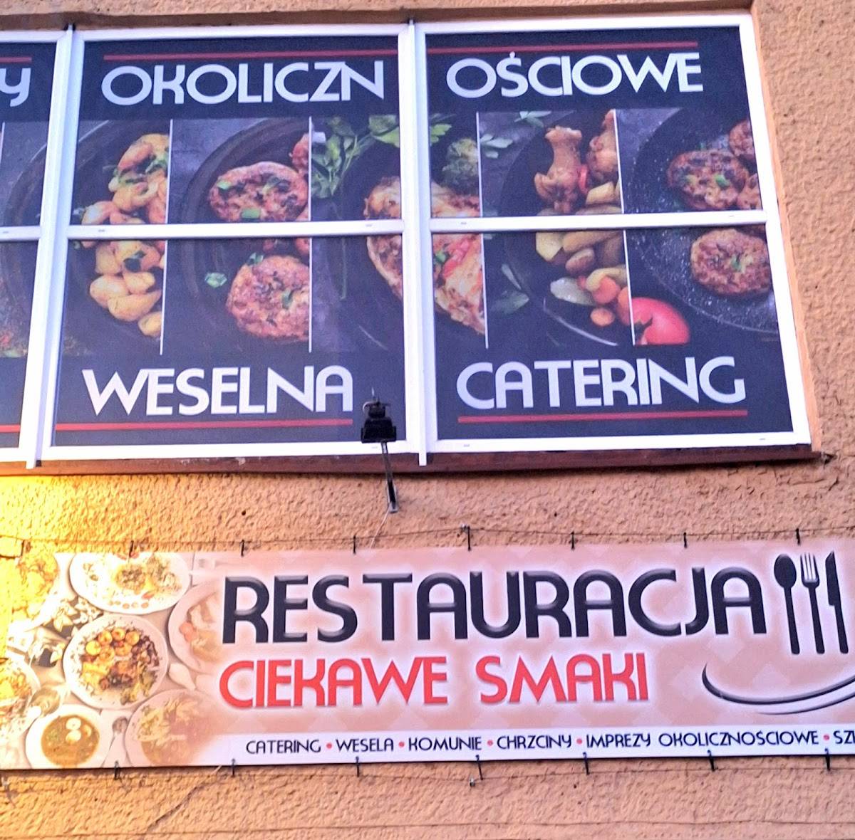 Menu at Ciekawe Smaki restaurant, Trzebnica