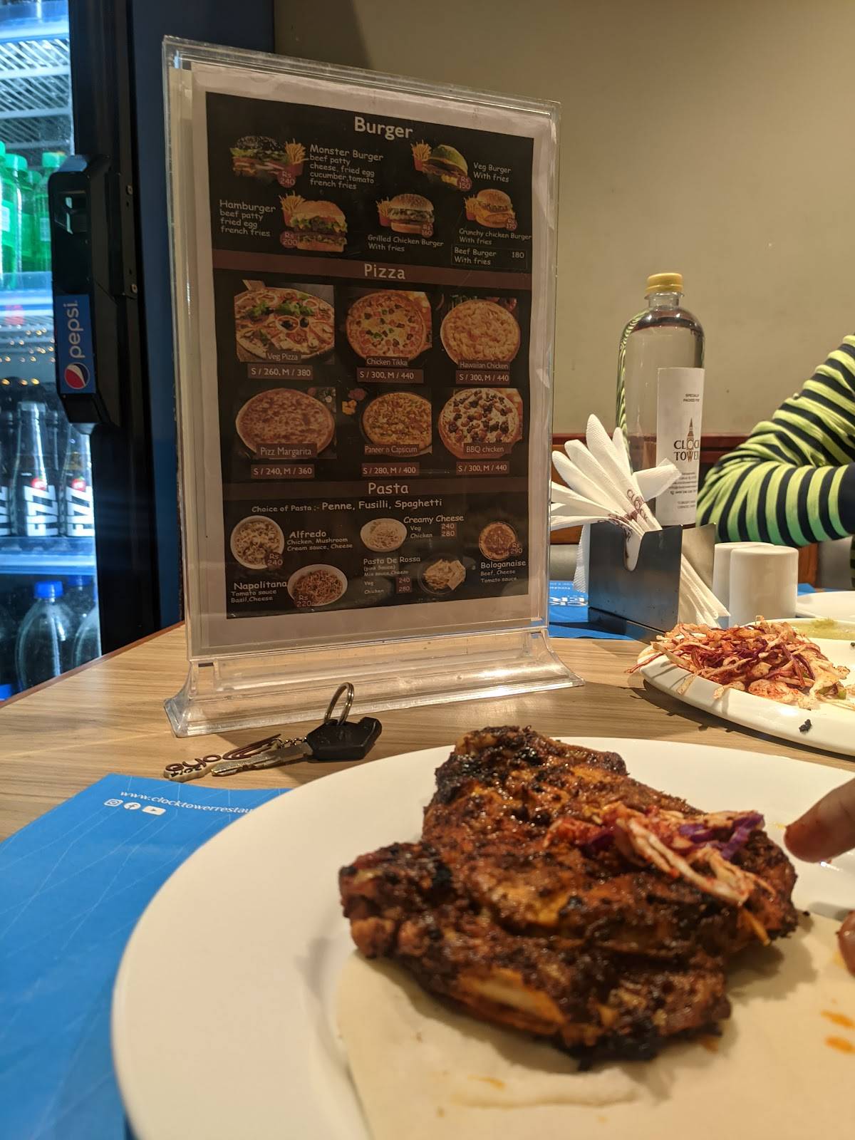 Menu at Clock Tower Restaurant, Kozhikode