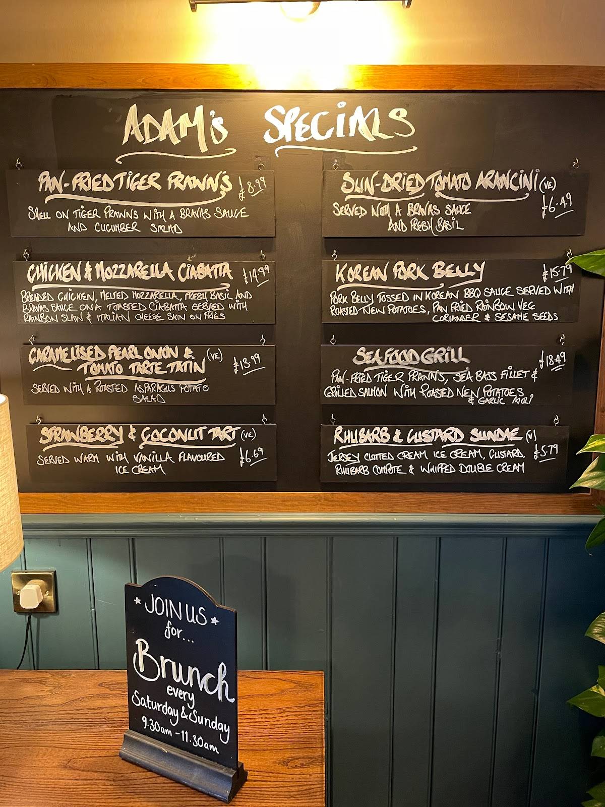 Menu at The Bridge Inn pub & bar, Winchester, 2 The Stables