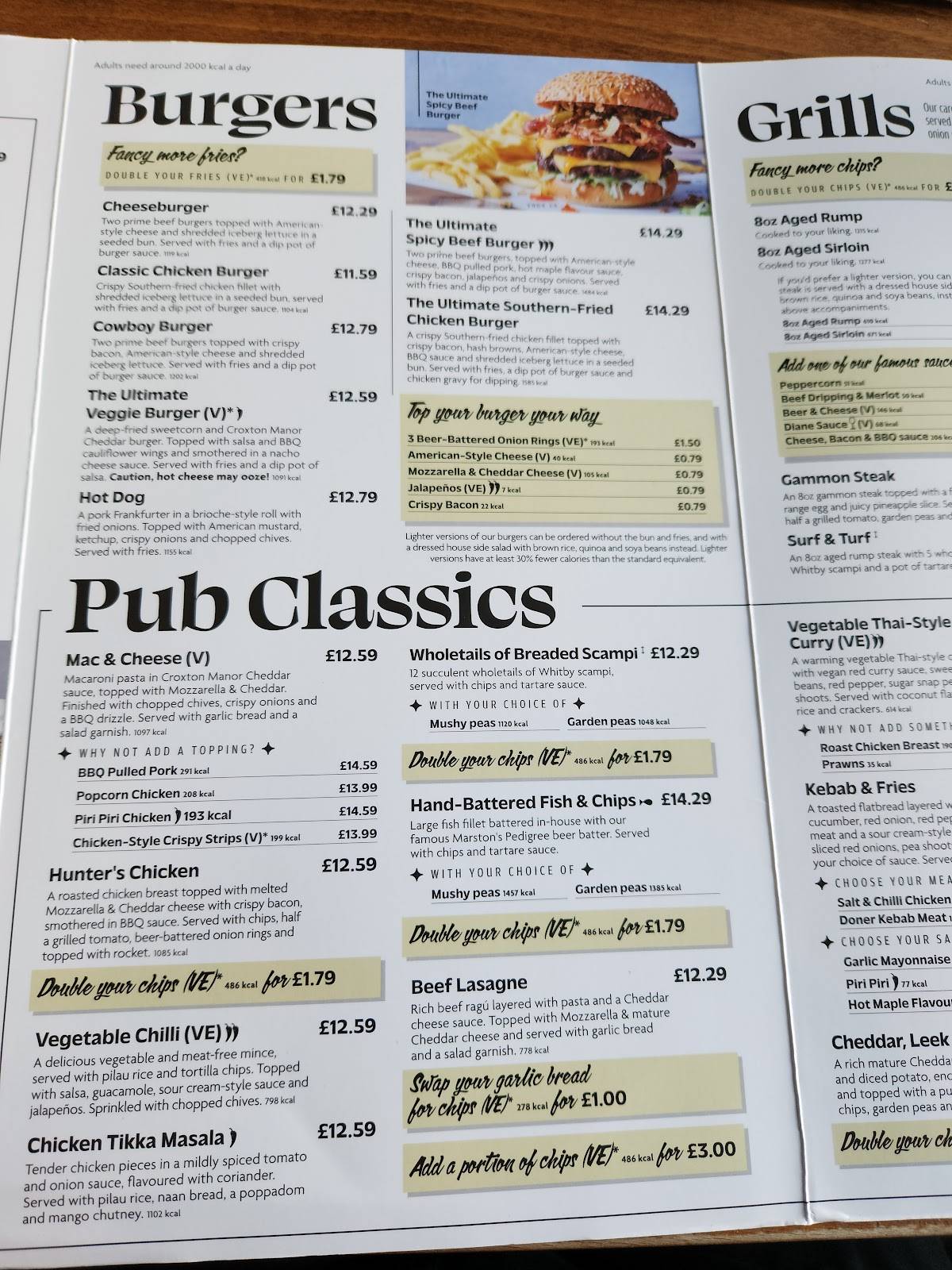 Menu at Copper Beech pub & bar, Norwich, Alex Moorhouse Way