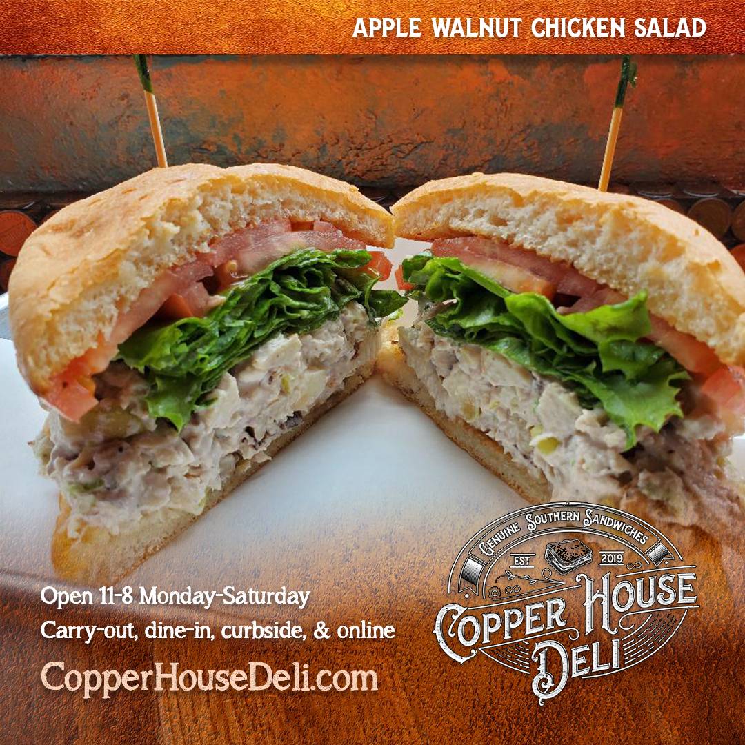 Menu at Copper House Deli restaurant, Wetumpka