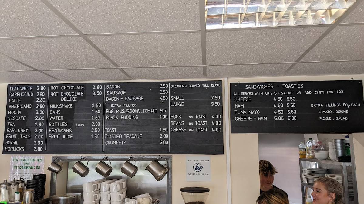 Menu at Country Park Cafe, Filey