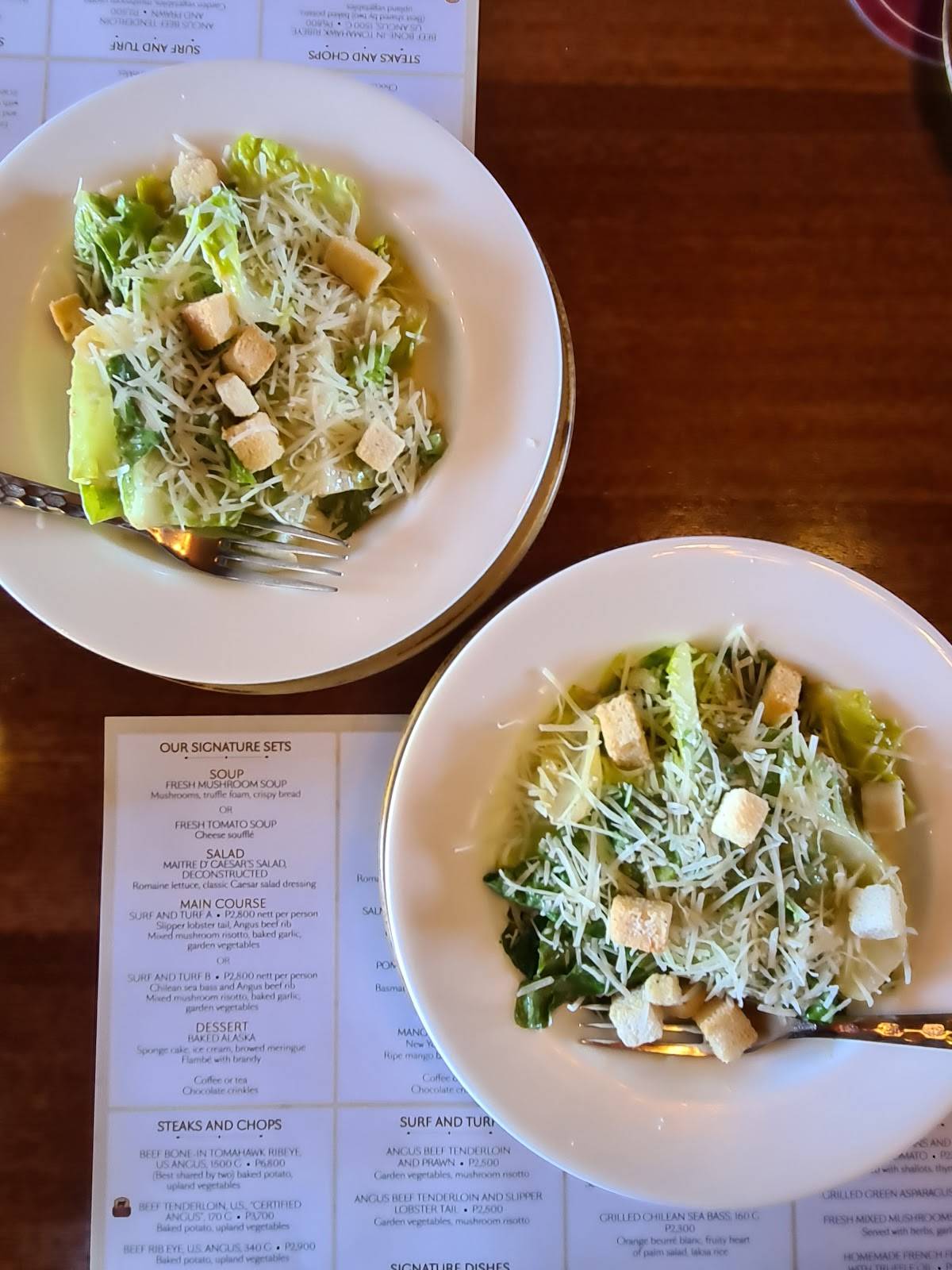 Menu at Cowrie Grill - Greenhills Shopping Center steakhouse, San Juan ...