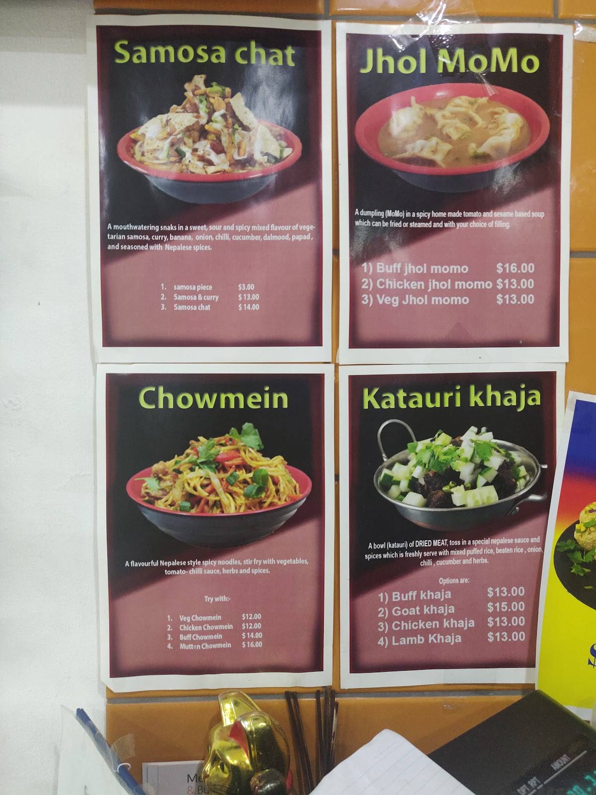 Menu at DADA DI ( Fannie Bay Kebab) restaurant, Fannie Bay