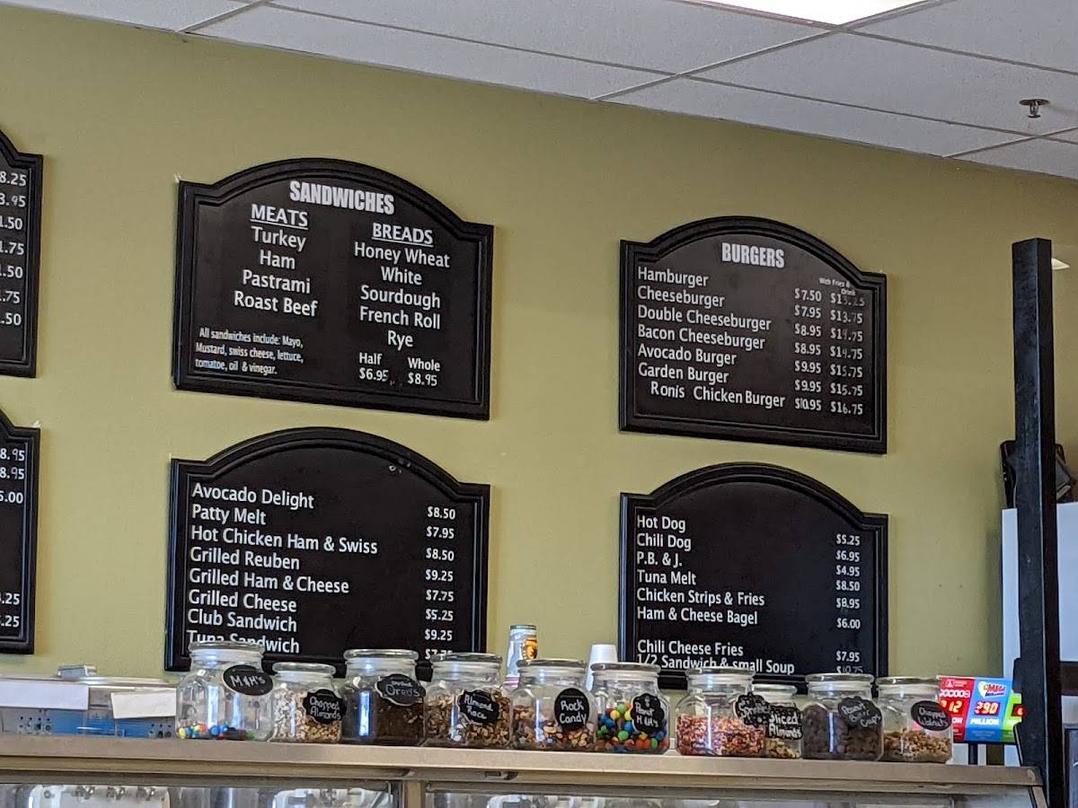 Menu at Deli Delight restaurant, Medford