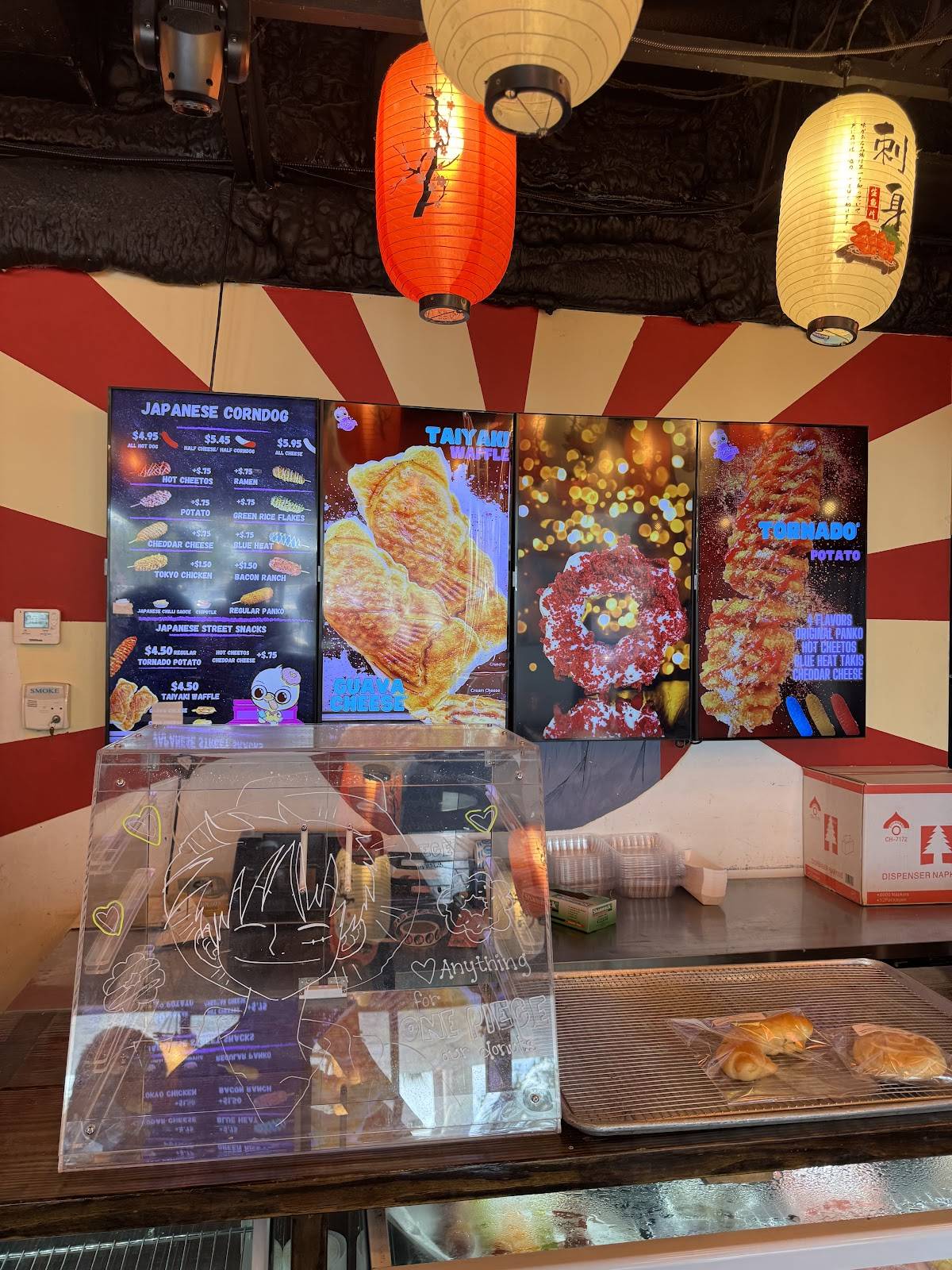 Carta del postres MaMa YaTai & Donuts, Davie