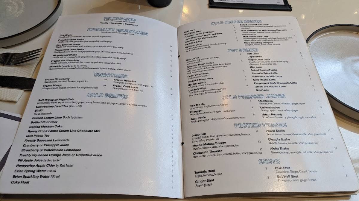 Menu at Tops Diner desserts, East Newark