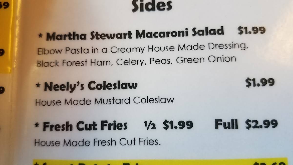Menu at Dog Daze Gourmet Hot Dogs restaurant, Canton