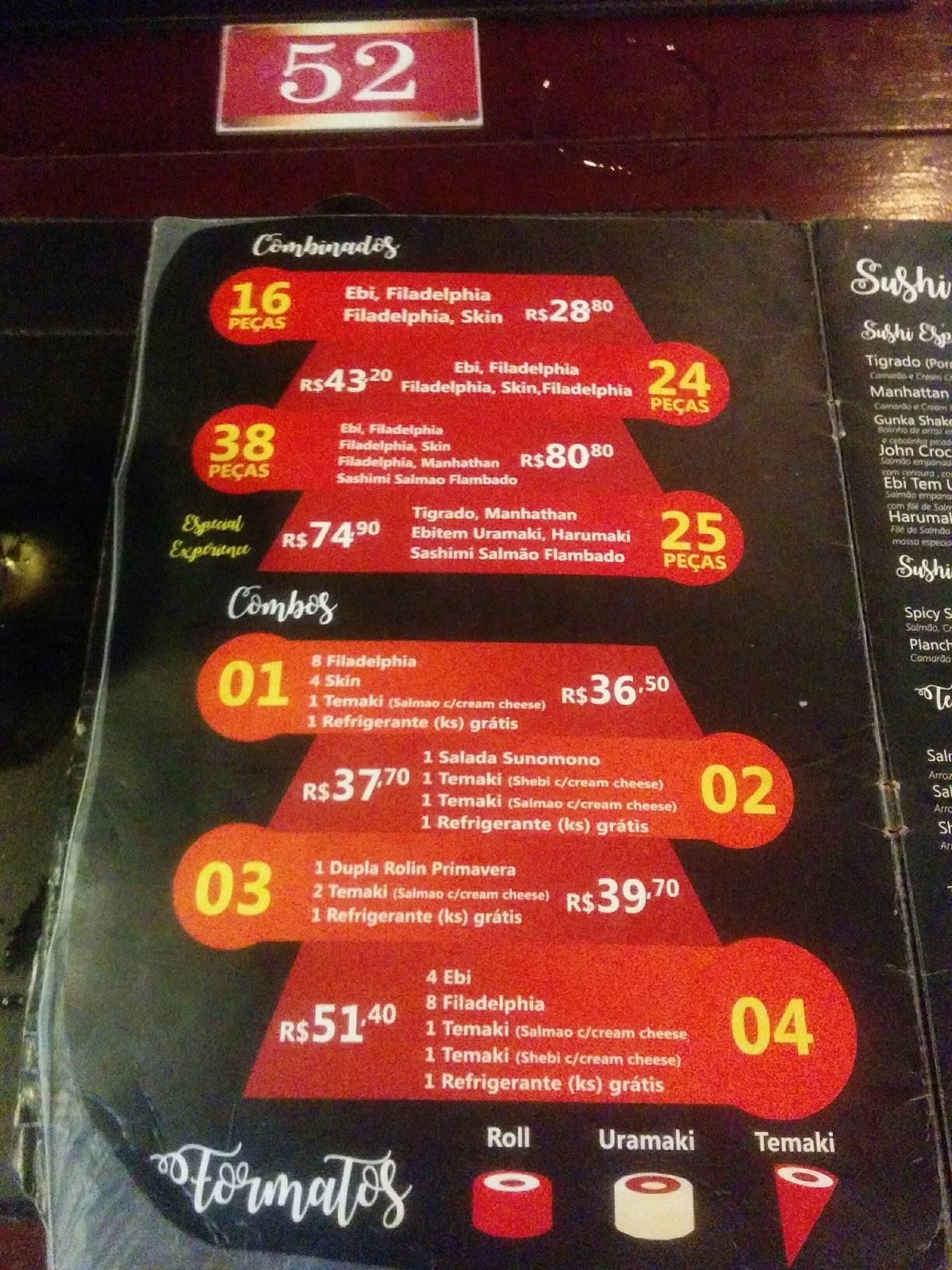 Menu em Dom Restô restaurante, Fortaleza