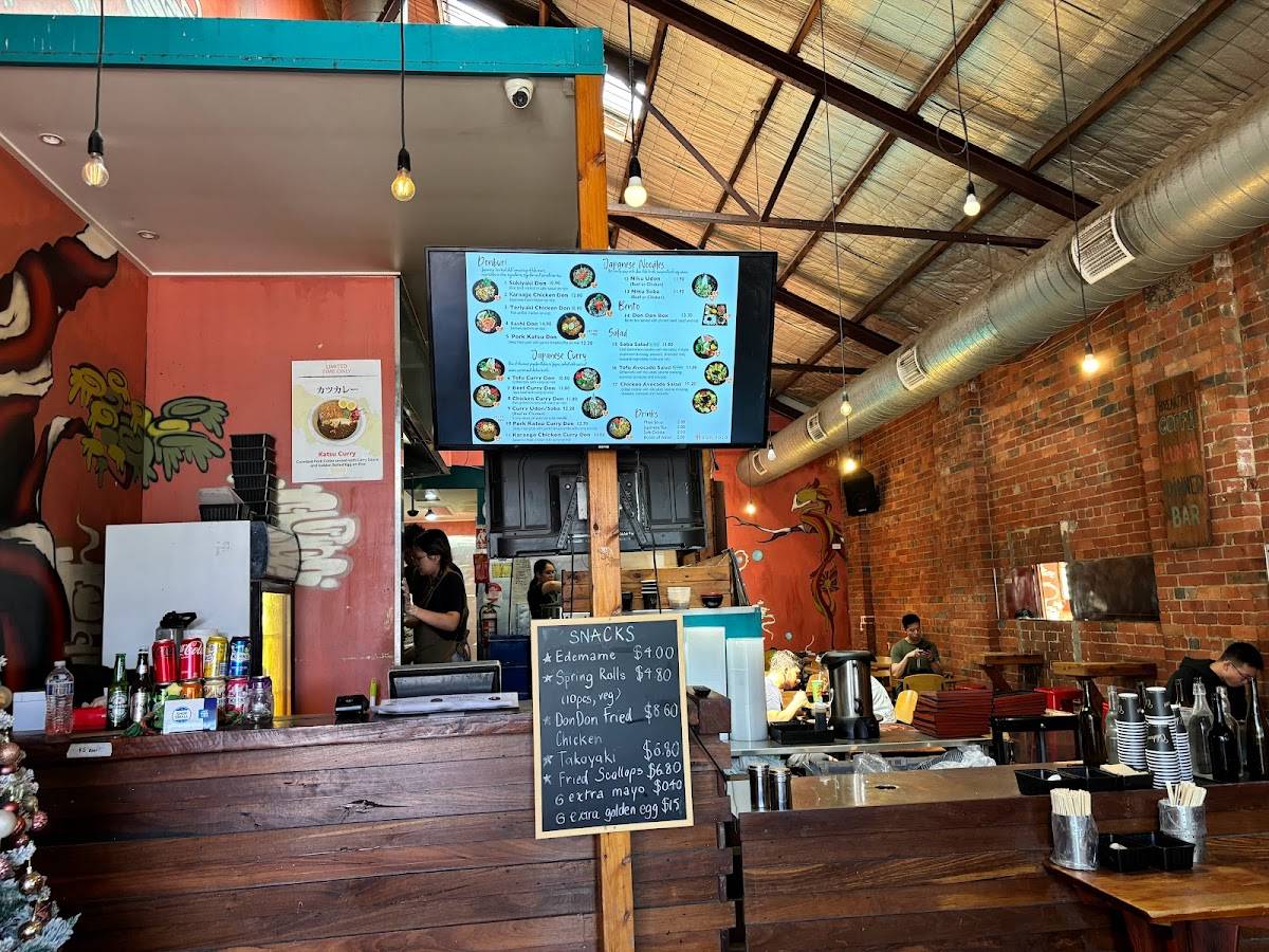 Menu at Don Tojo restaurant, Melbourne, 164 Cardigan St