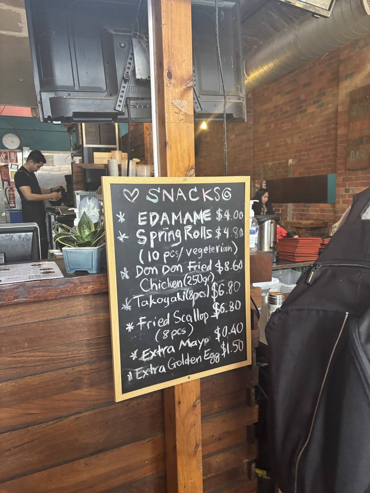 Menu at Don Tojo restaurant, Carlton, 164 Cardigan St