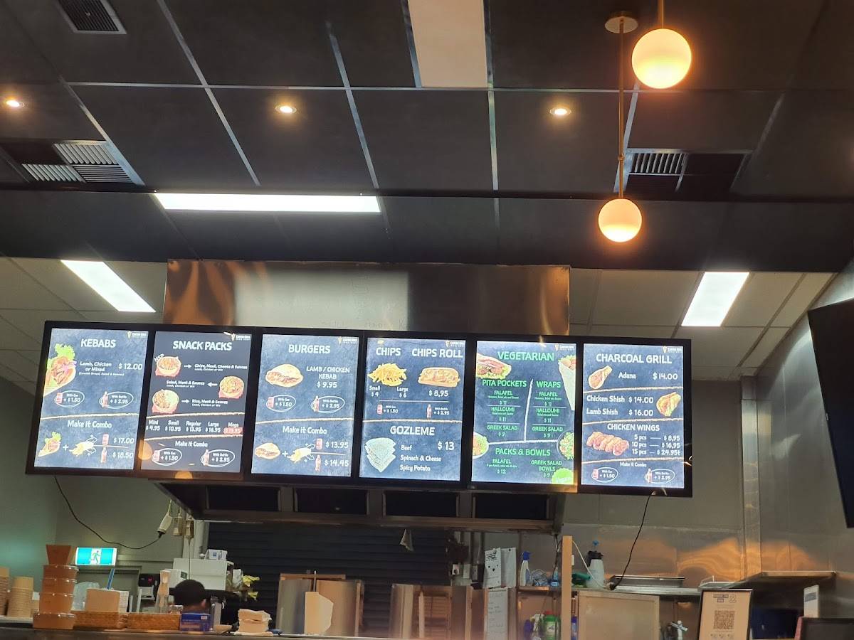 Menu at Don Tojo restaurant, Melbourne, 164 Cardigan St