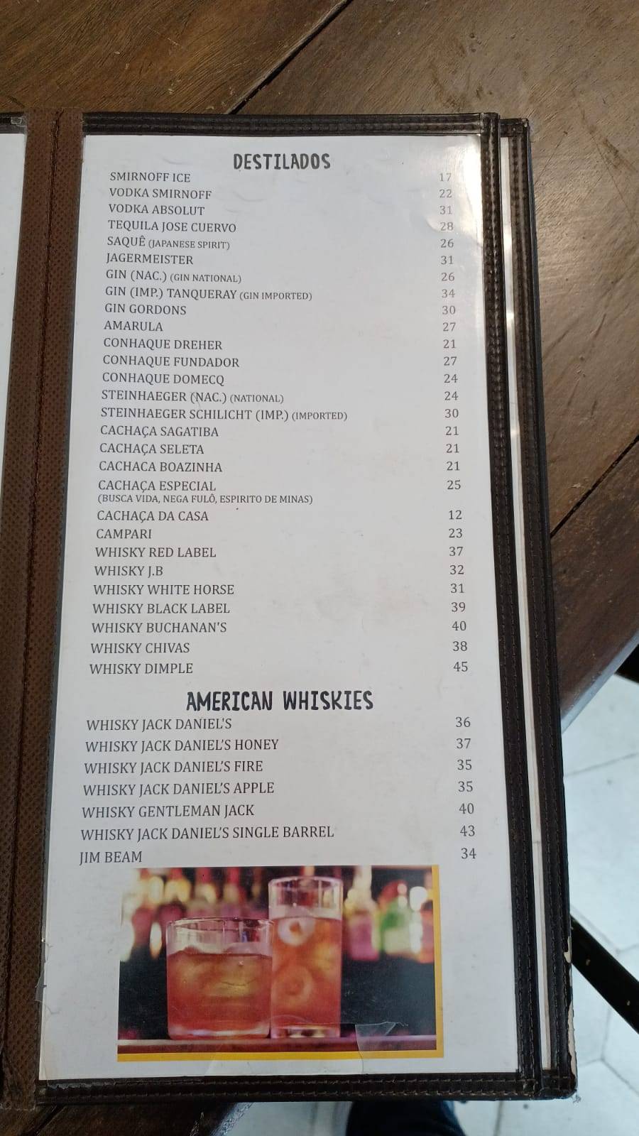 Menu em Dona Nina pub & Bar, São Paulo, R. Aspicuelta