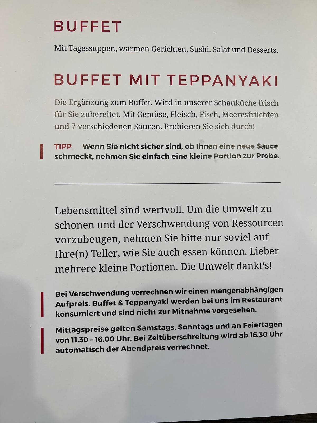 Speisekarte von Dong's Cooking restaurant, Steinhaus bei Wels