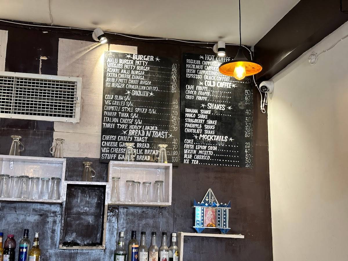 Menu at Dosate cafe, Bayana