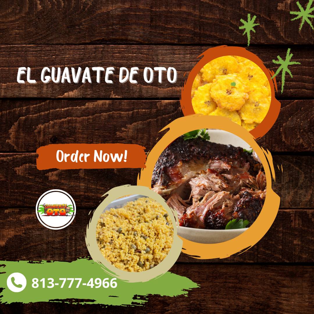 Menu at El Guavate de Oto restaurant, Riverview