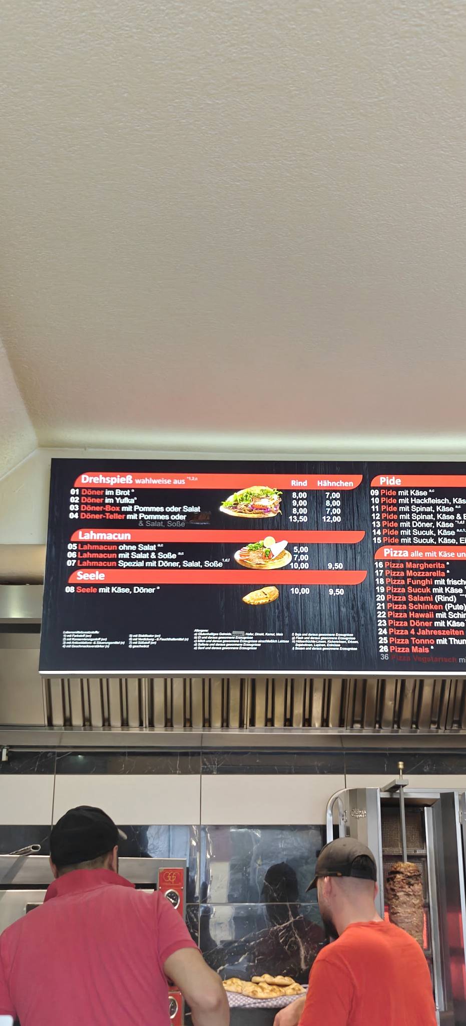 Speisekarte von Elif Kebab Haus restaurant, Esslingen am Neckar