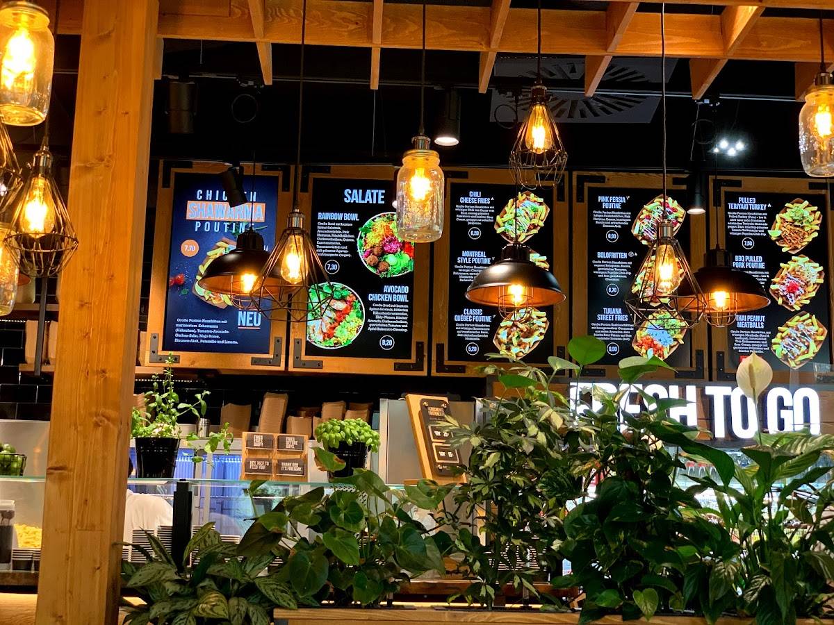 Speisekarte von Frittenwerk Karlsruhe fast Food, Karlsruhe