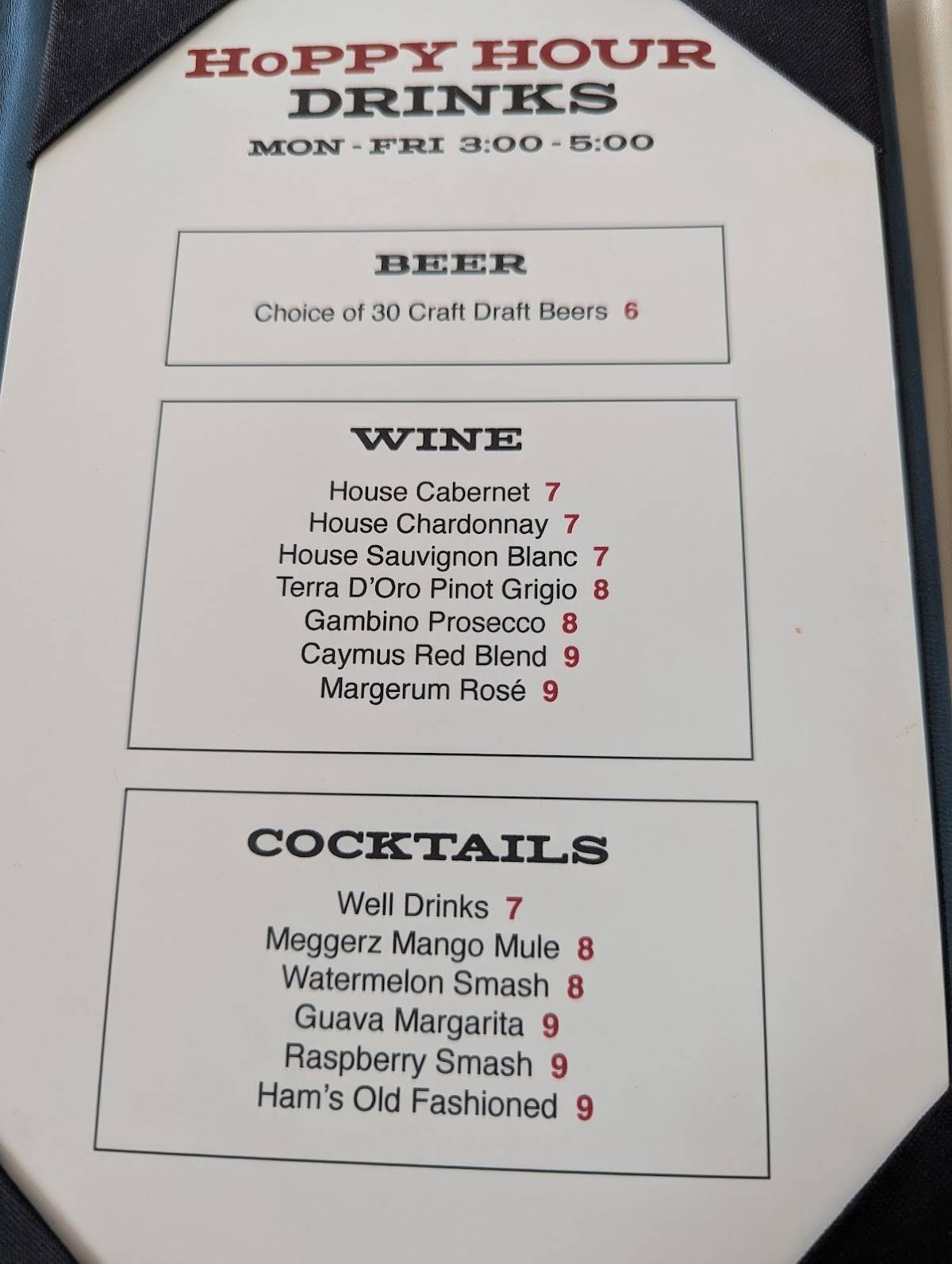Menu at Finney's Crafthouse - Camarillo pub & bar, Camarillo