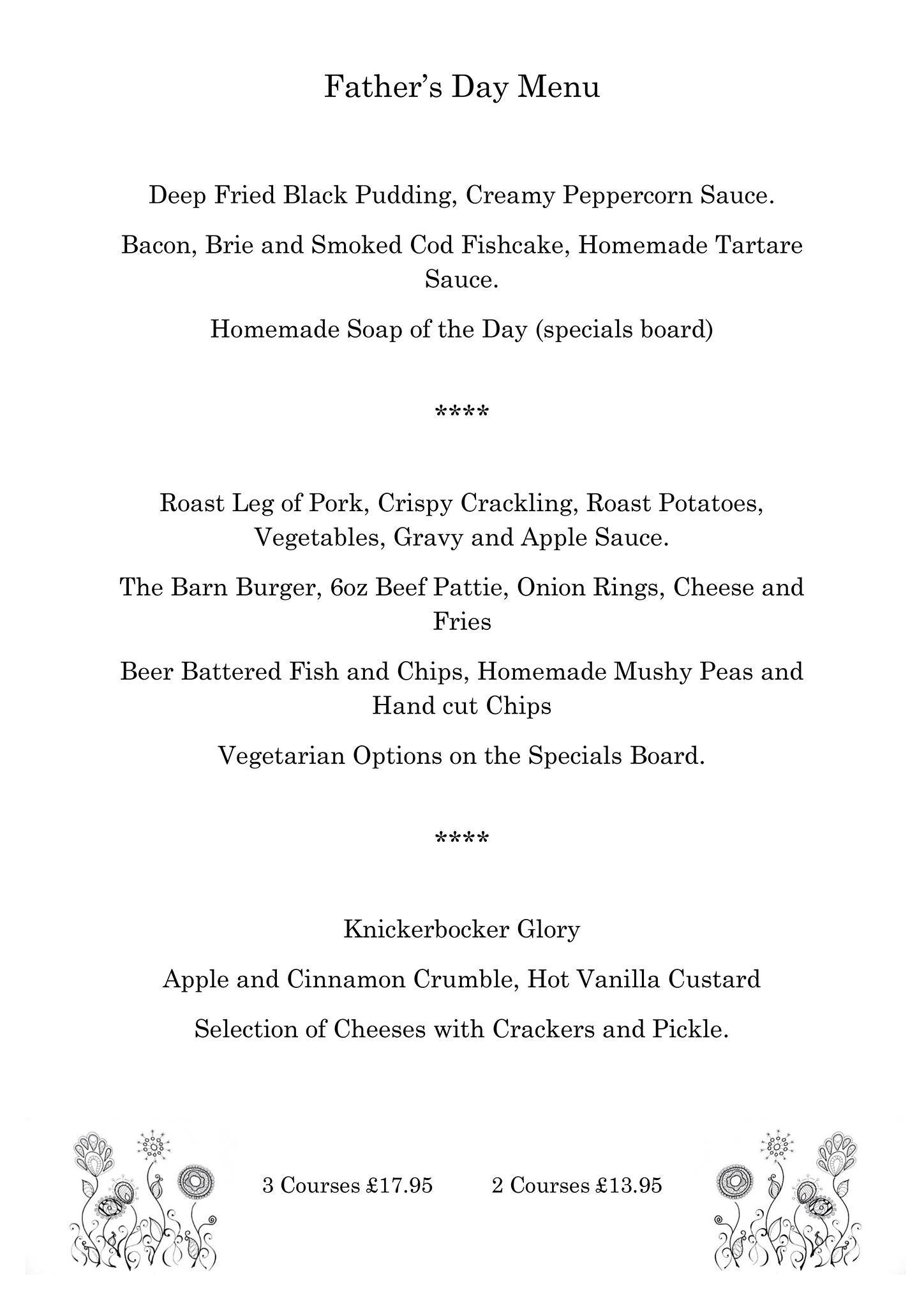 Menu at Fir Tree Farm Shop & Cafe, St Helens