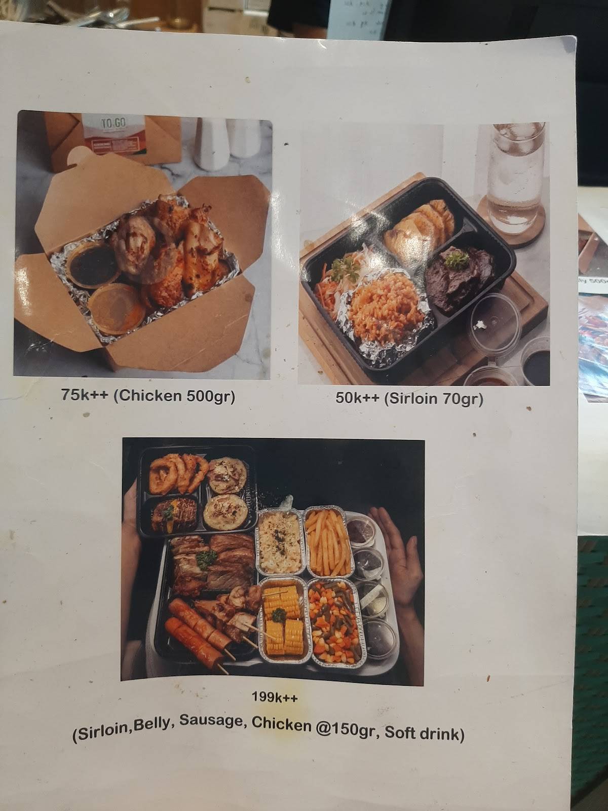 Menu at Fogo Brazilian BBQ - Pantai Indah Kapuk, North Jakarta