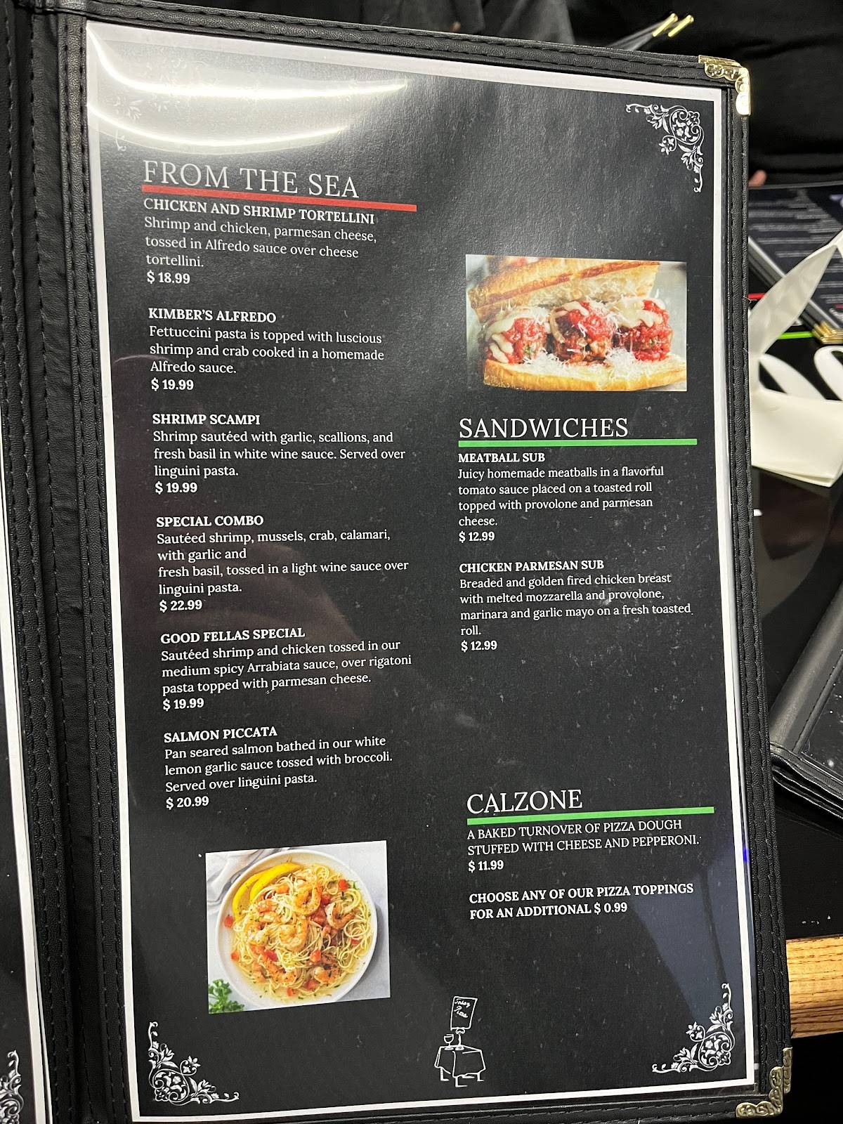Menu at Goodfella’s Pizza & Pasta pizzeria, Fort Smith