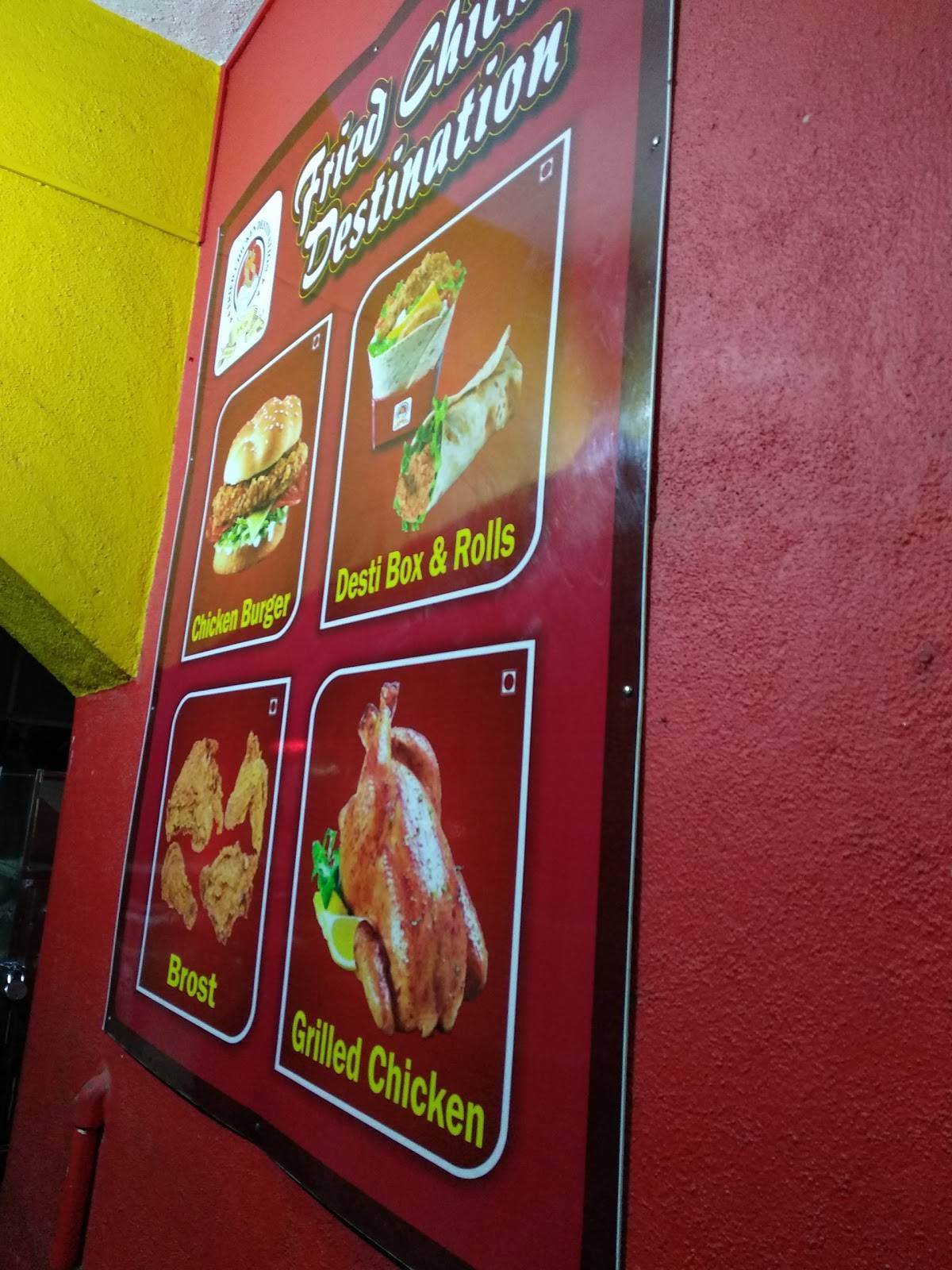 Menu at Fried Chicken Destination, Pune, B-5