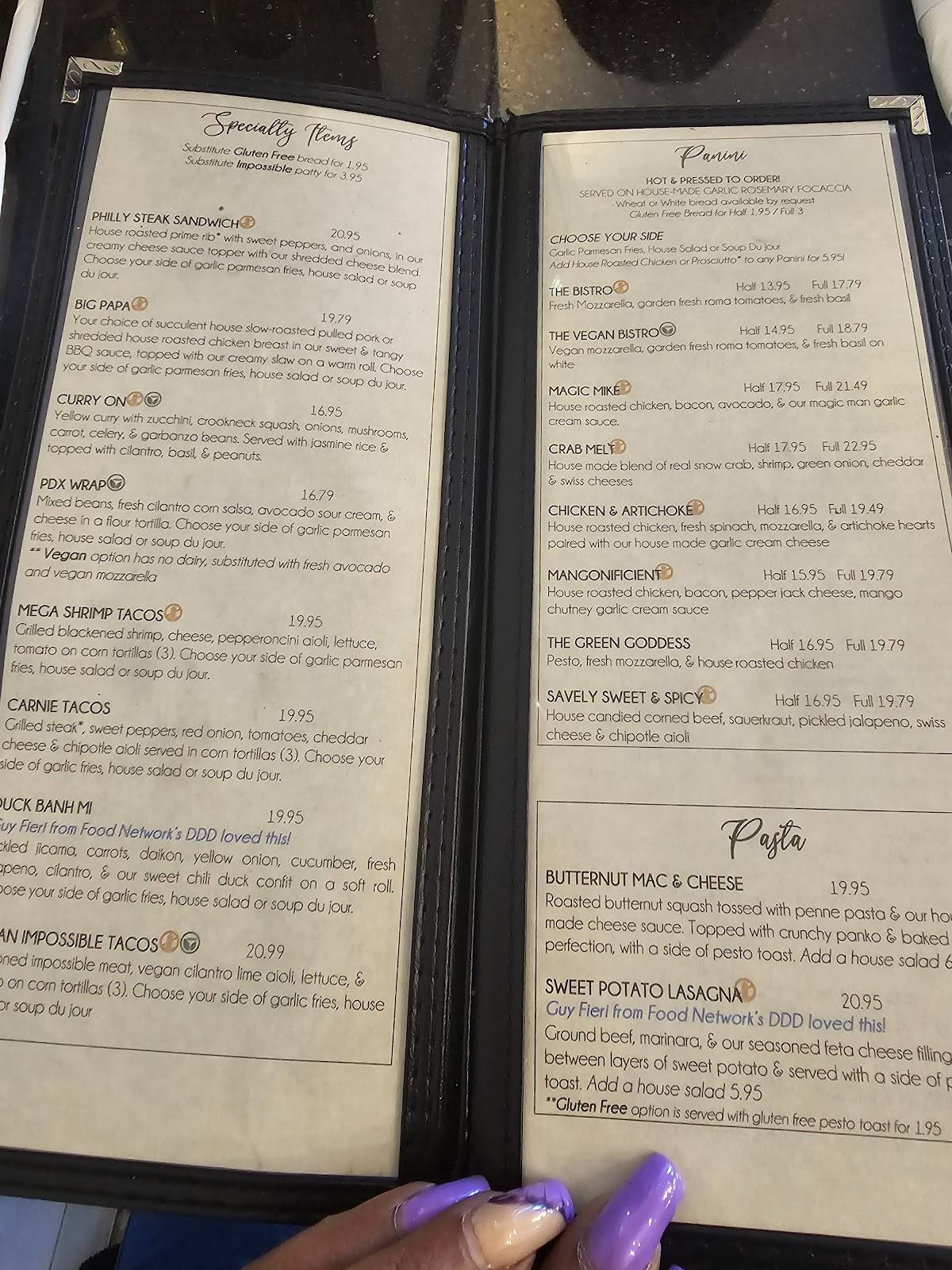 Menu at Frost Me Sweet Bistro & Bakery, Richland