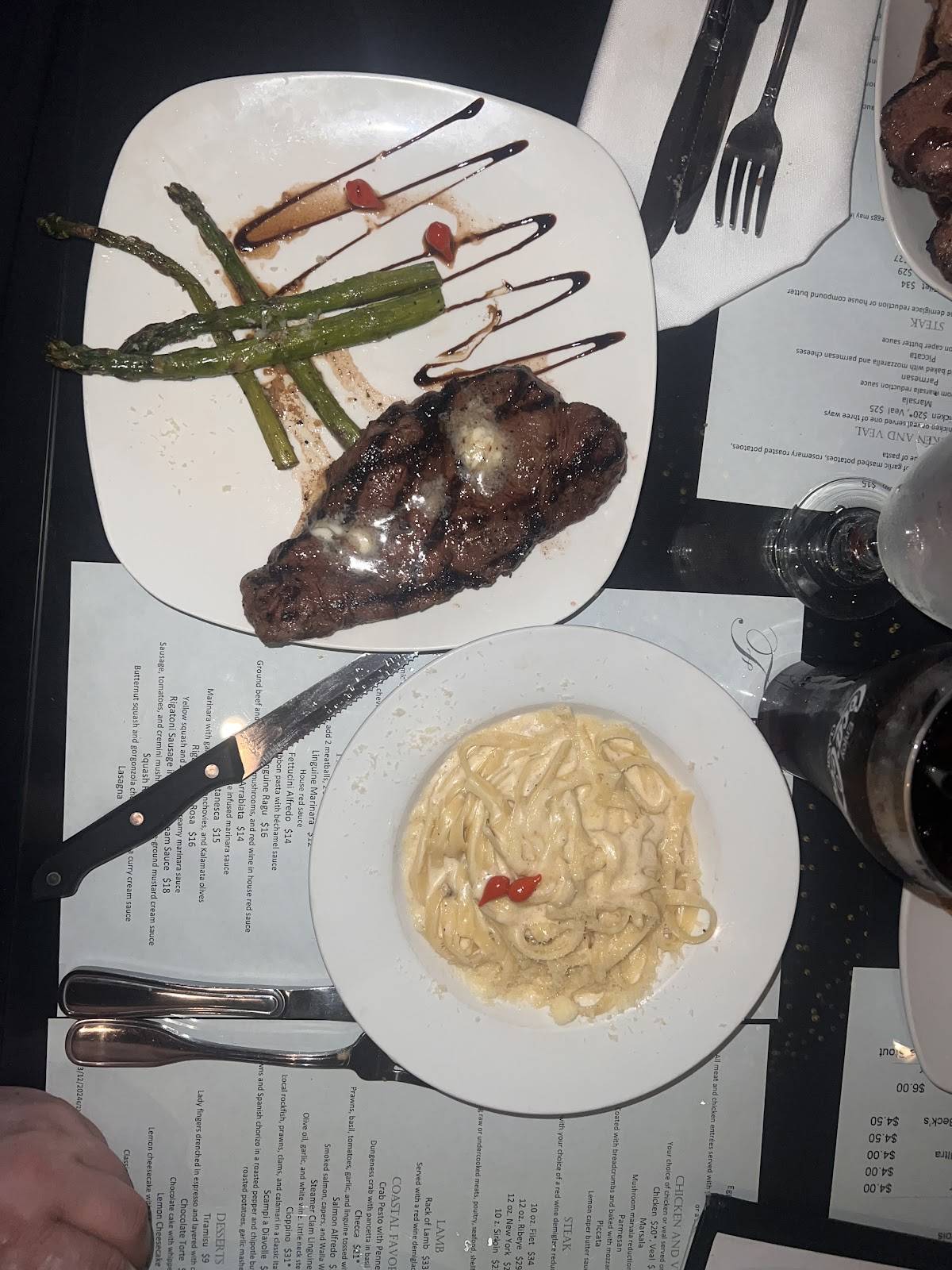 Menu at Fulio's Restaurant, Astoria