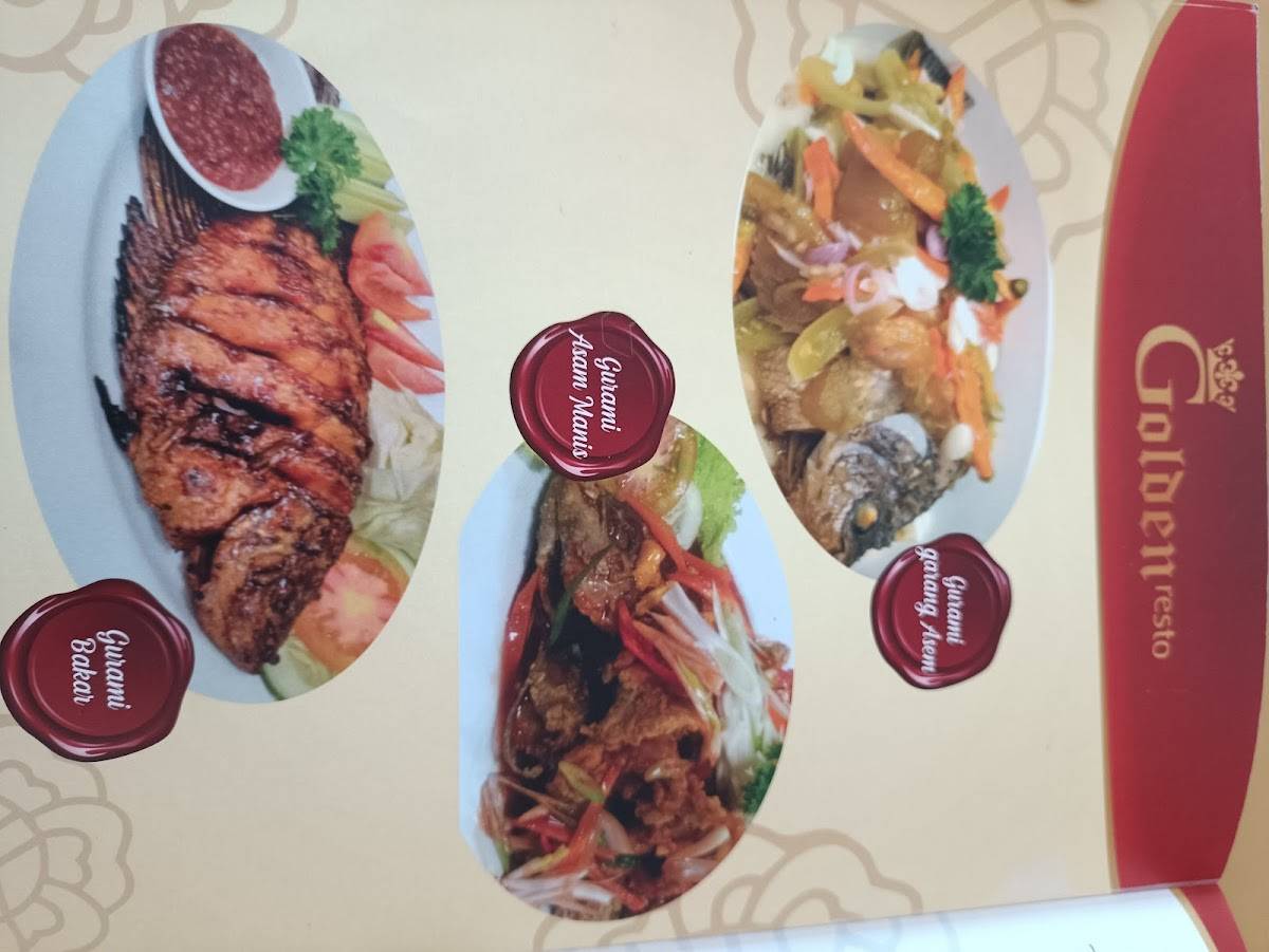 Menu at Golden Resto restaurant, Kudus, Jl. Jend. Sudirman No.95
