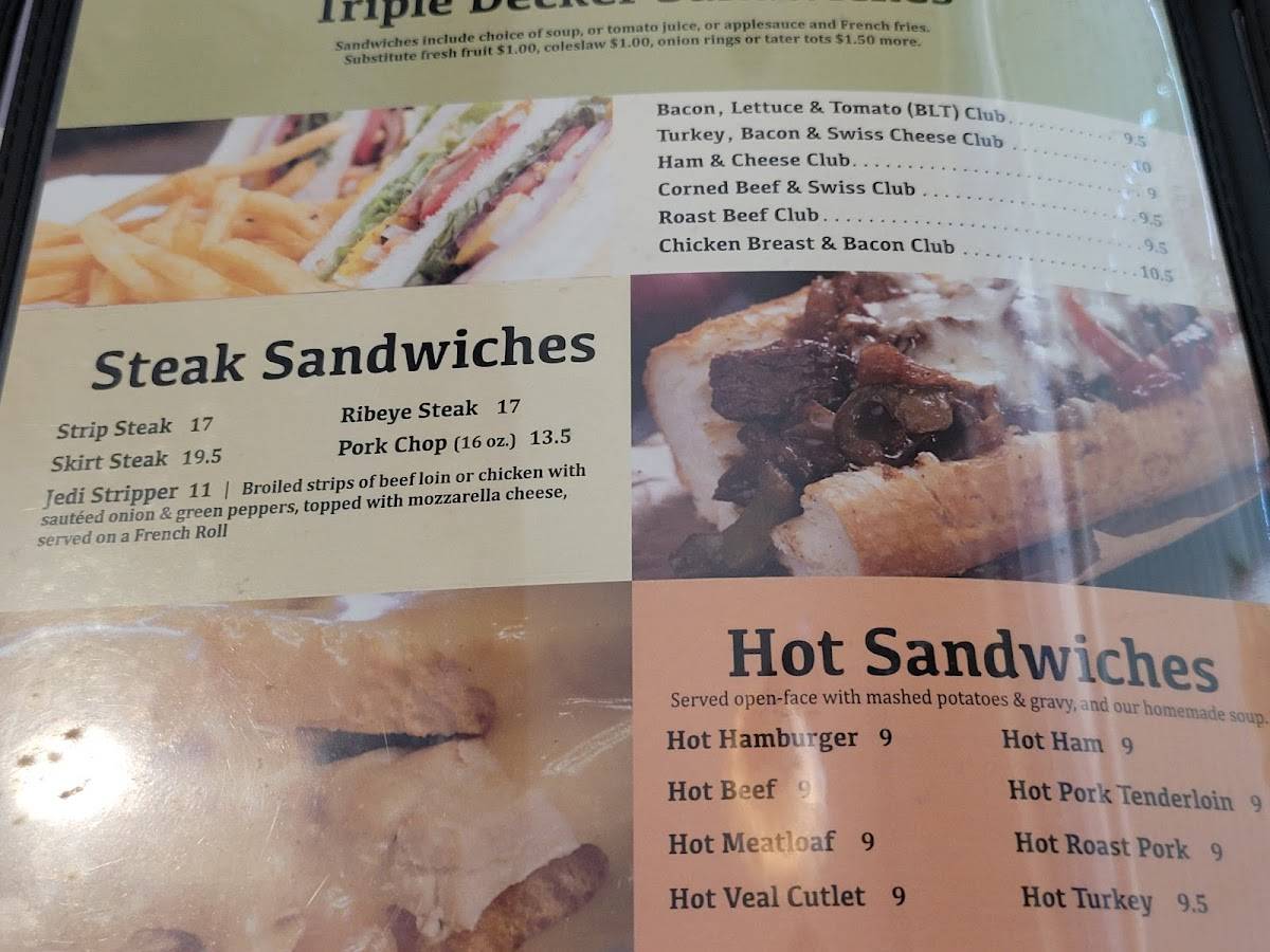 Menu at Jedi's Garden Family Restaurant, Griffith