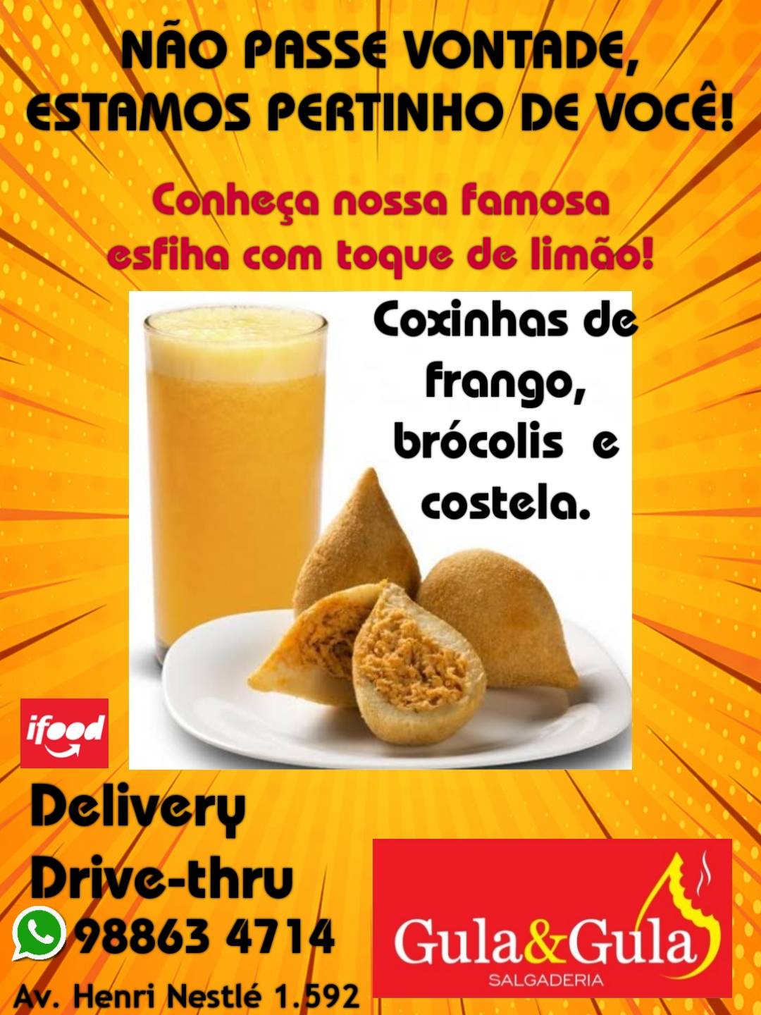 Menu em Gula & Gula Salgaderia restaurante, Ribeirão Preto