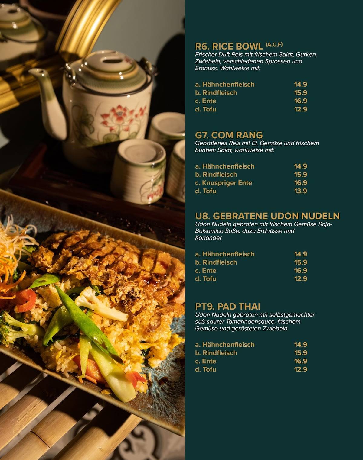 Speisekarte von Viet Garden - Asia Kitchen Sasel restaurant, Hamburg