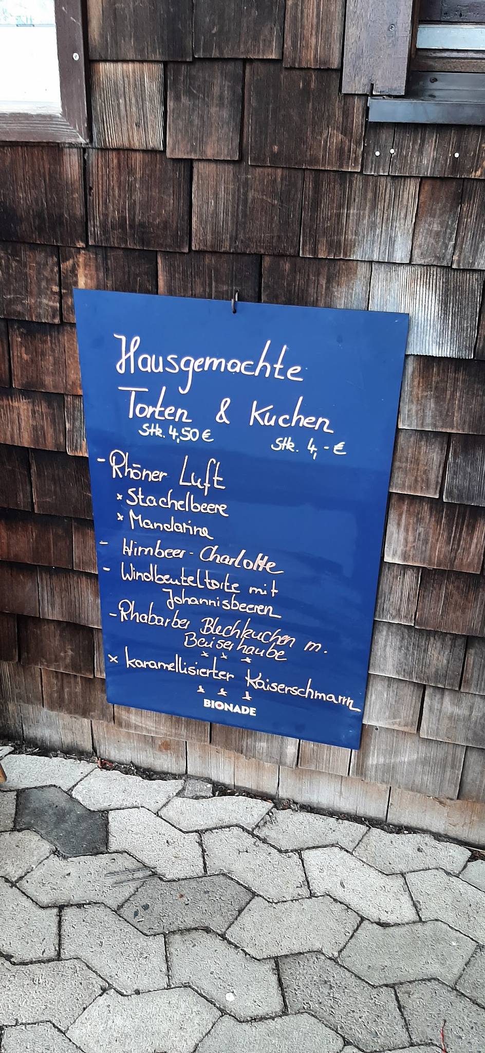 Speisekarte von Berggasthof Rother Kuppe restaurant, Hausen