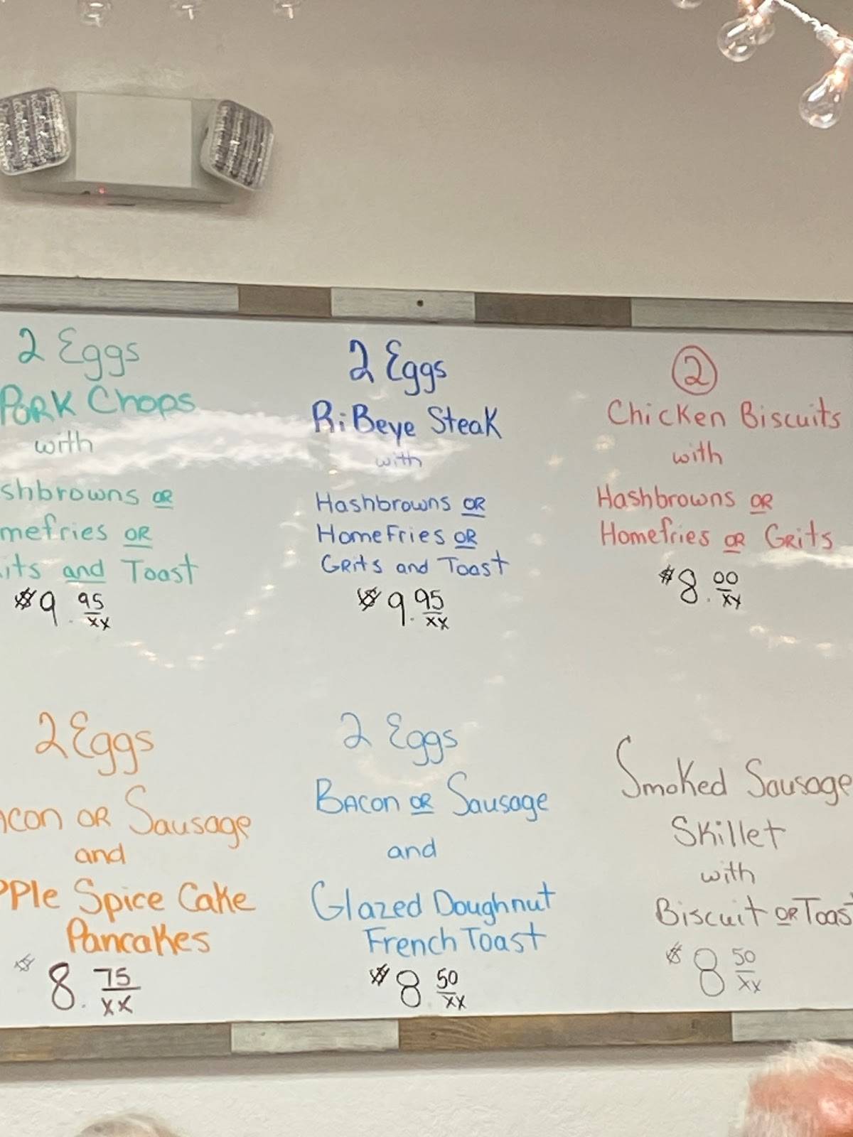 Menu at Heffer's Kountry Cafe, Ormond Beach, 603 S Yonge St