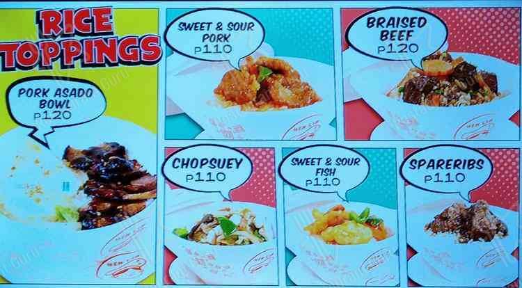 Menu at Hen Lin restaurant, Tagaytay, Ayala Mall Serin