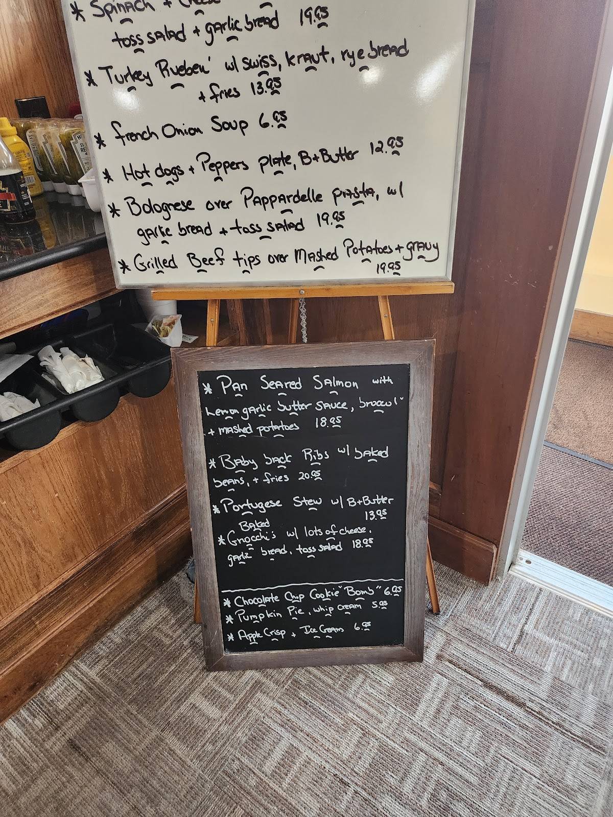 Menu at Hilltop Café pizzeria, Westerly, 23 Canal St