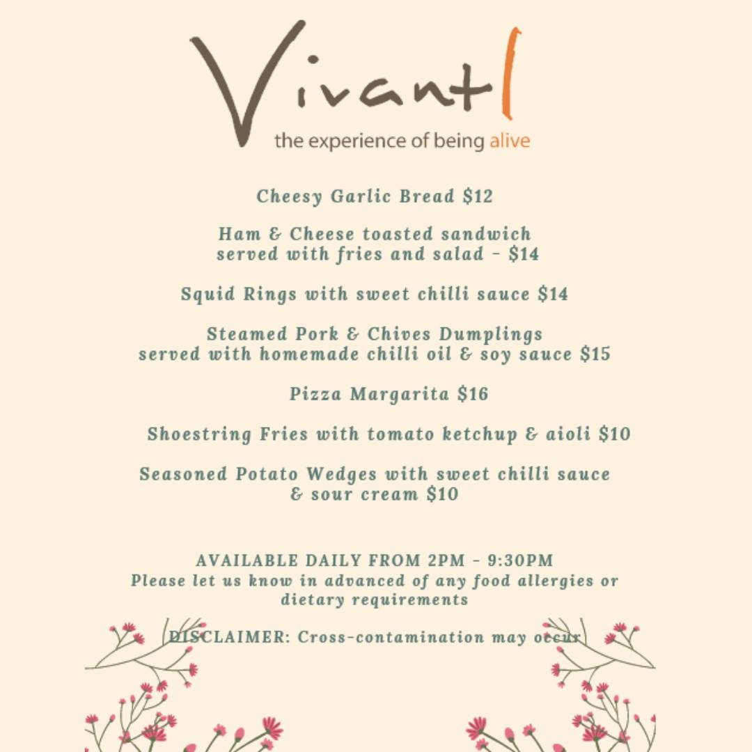 Menu at Hotel Ibis Bar, Wellington