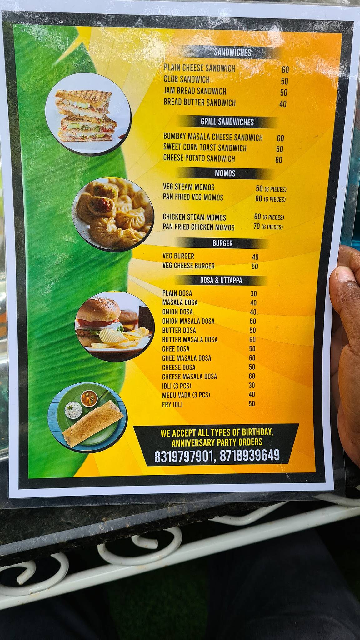 Menu at ICE Cafe, Pune, ICE House