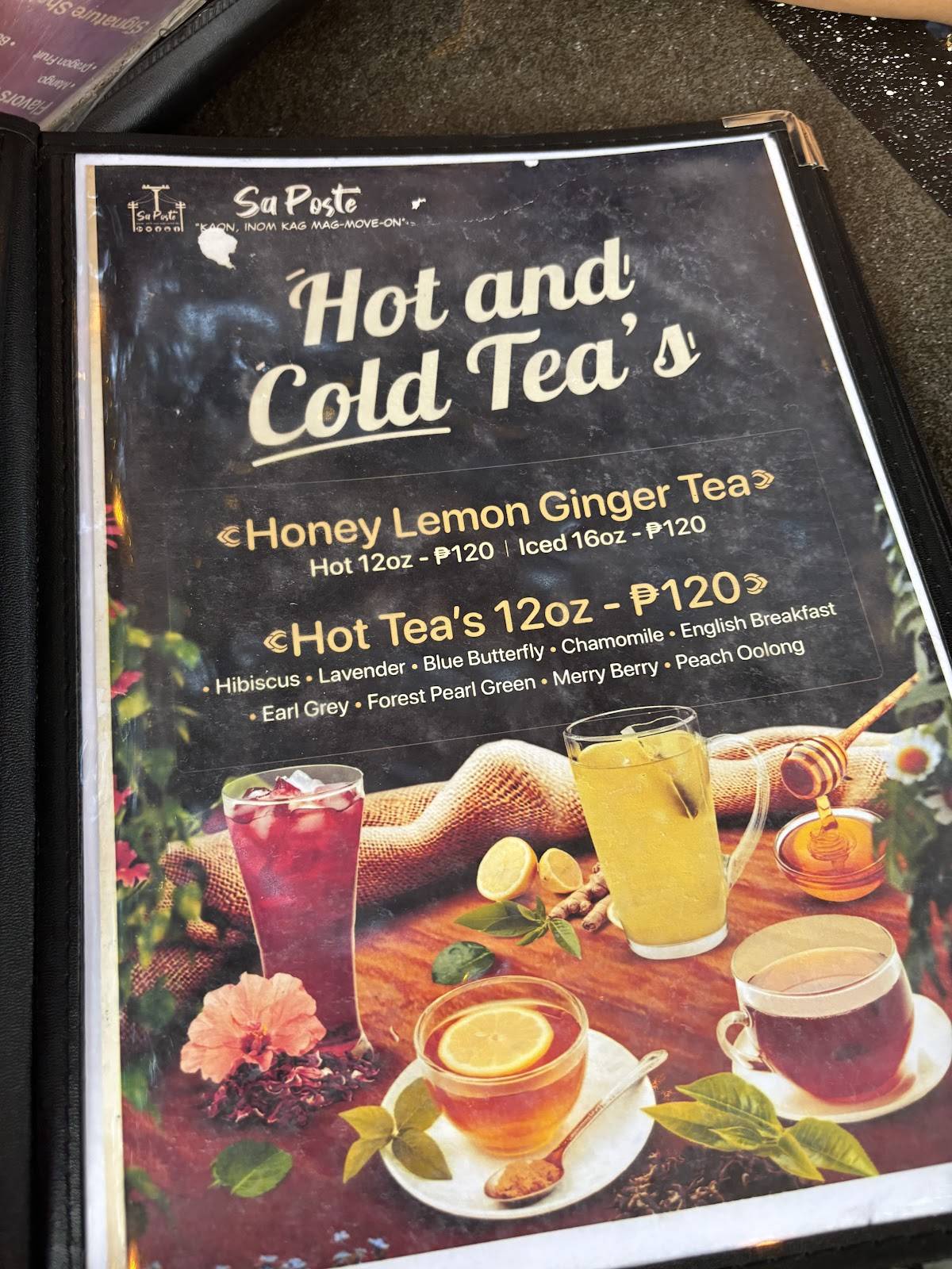Menu at Sa Poste, Iloilo City, Yusay-Consing Mansion