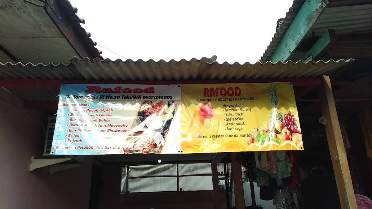 Menu at Iwak manuk rafood08 restaurant, Semarang
