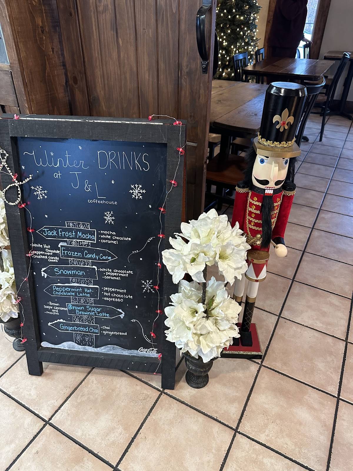Menu at J & L Coffeehouse cafe, Pittston, 3 Old Boston Rd