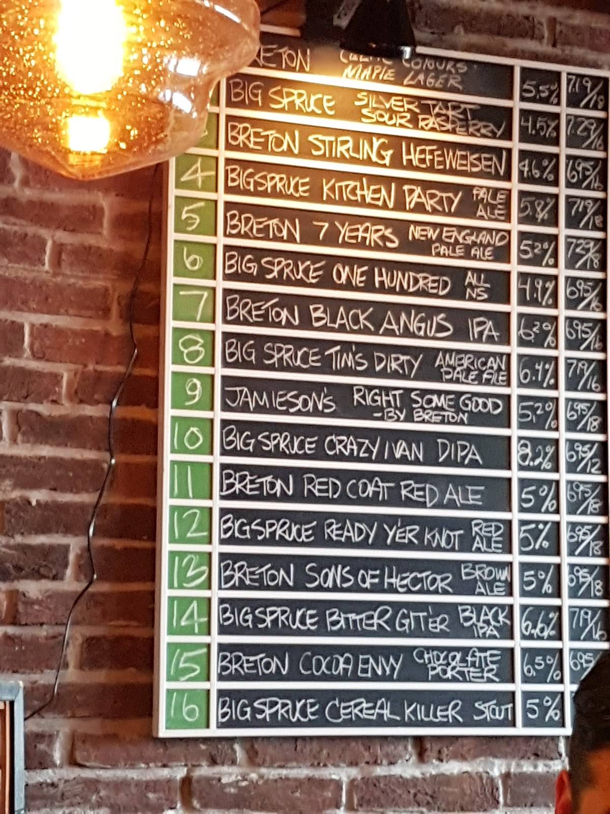 Menu at Jamieson's Irish House & Grill pub & bar, Dartmouth