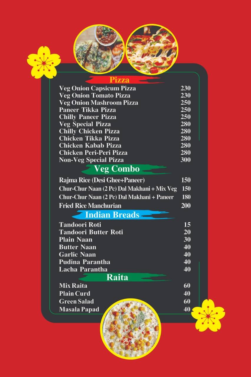 Menu at Jammu Foodies, Jammu