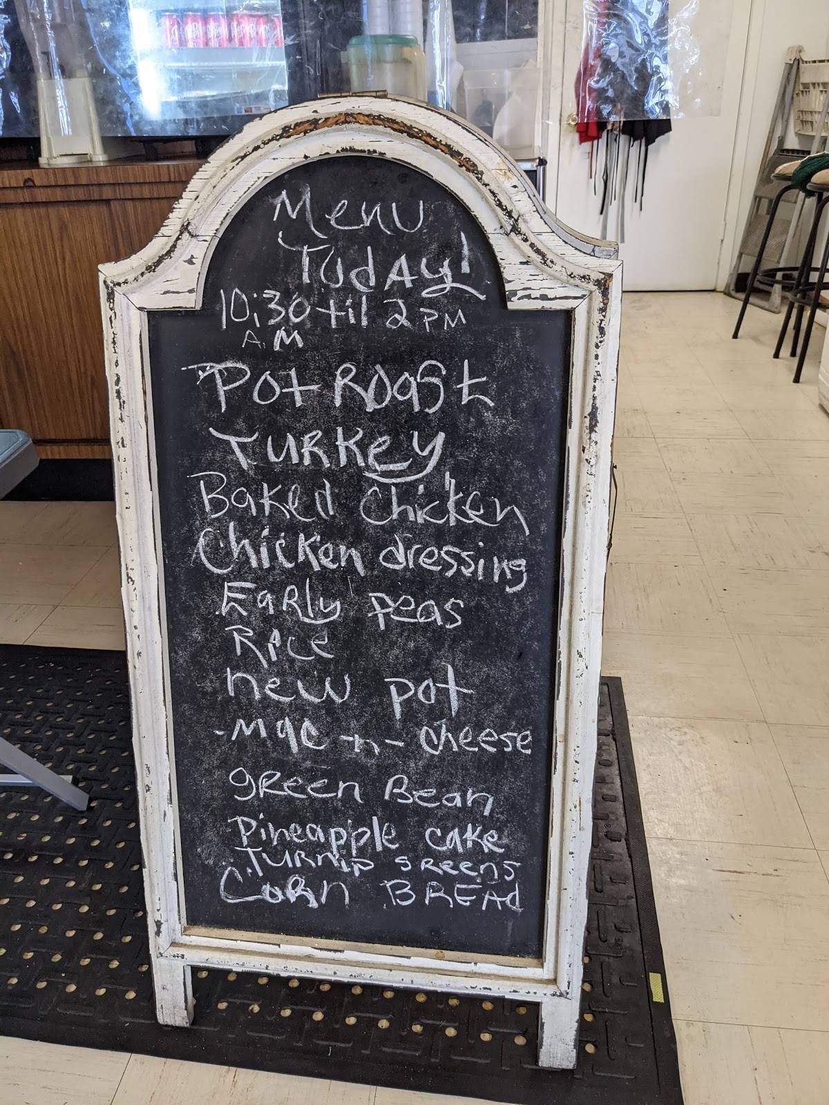 Menu at Jerri's Bakery and Southern Kitchen, Belzoni