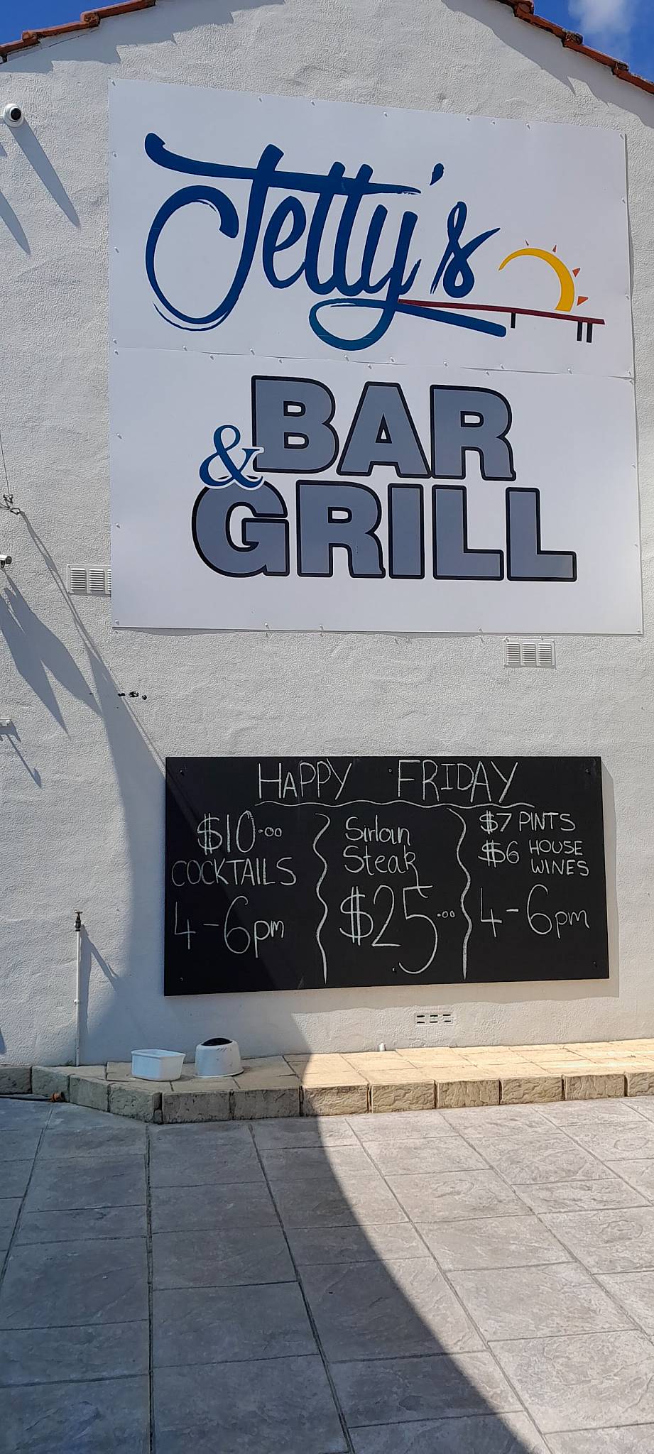 Menu at Jetty's Bar And Grill, South Yunderup