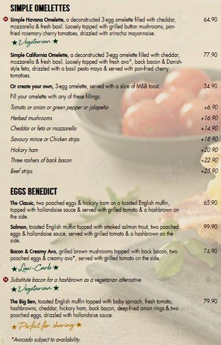 Menu at Mugg & Bean restaurant, New Redruth, Shop 36